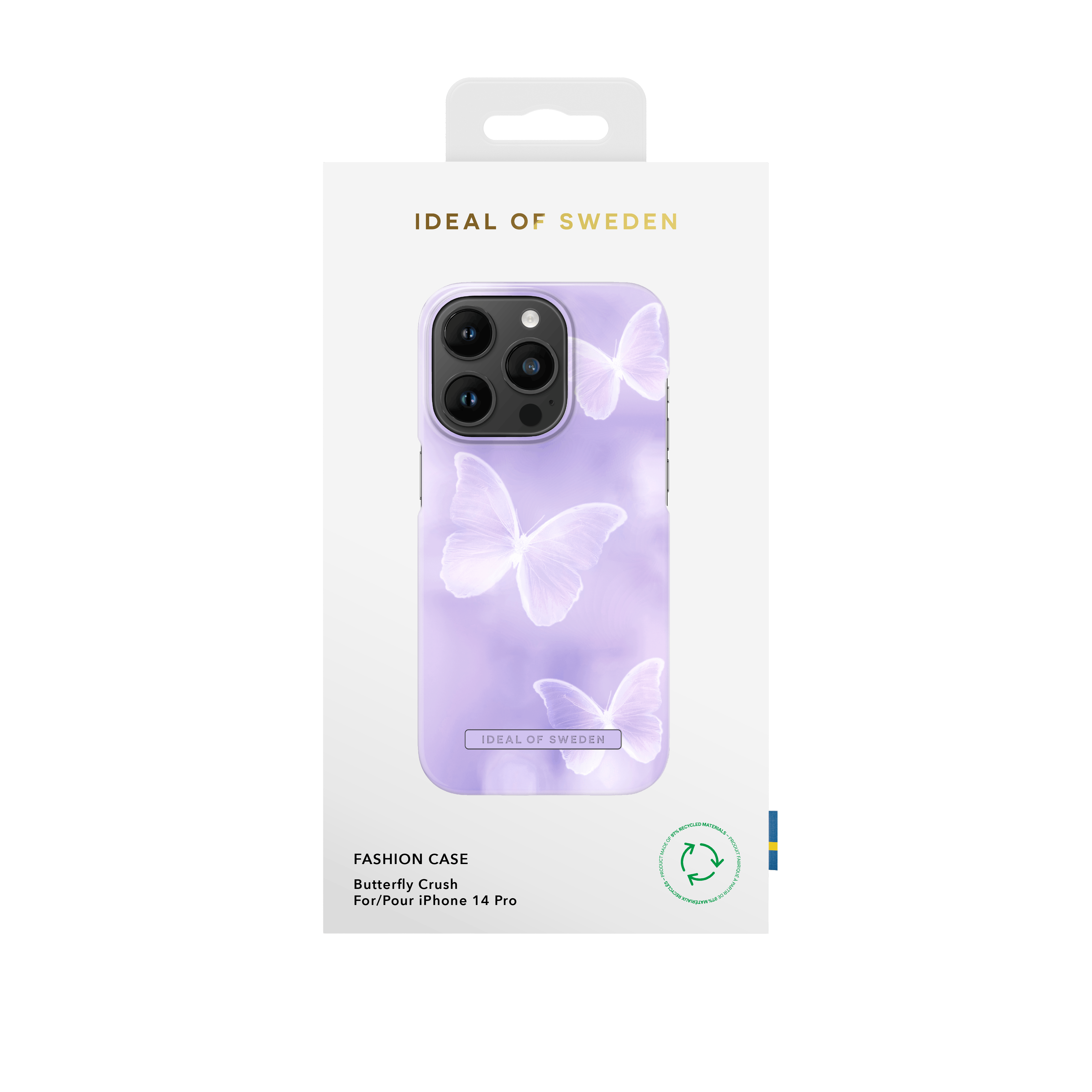 Ideal Of Sweden Fashion Case Iphone 14 Pro Butterfly Crush 1 Pcs £9 99