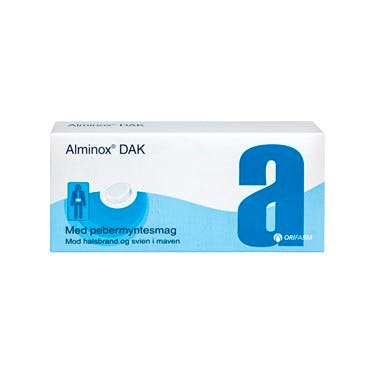 Alminox DAK Tyggetabletter 500mg/100mg 30 stk - 34.95 kr