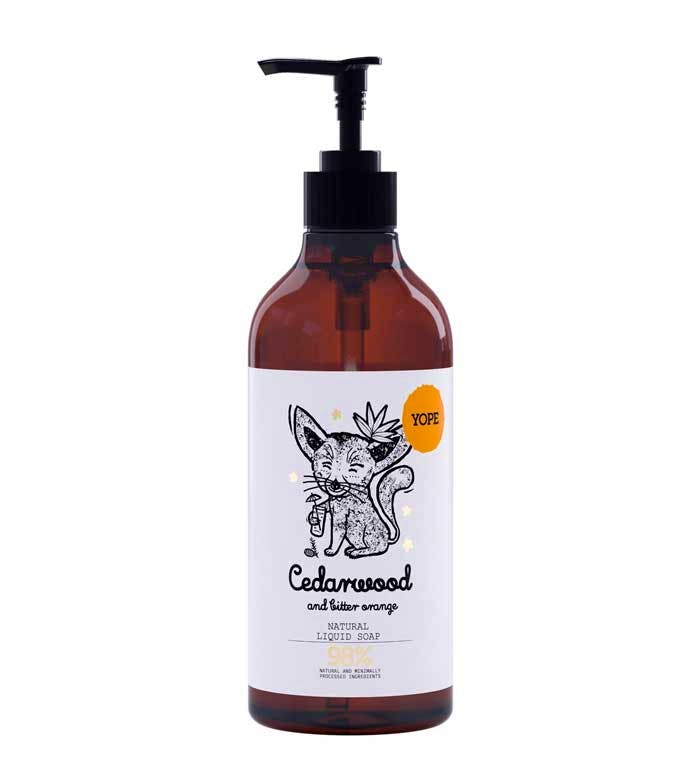 YOPE Liquid Soap Cedarwood & Bitter 500 ml - £4.25