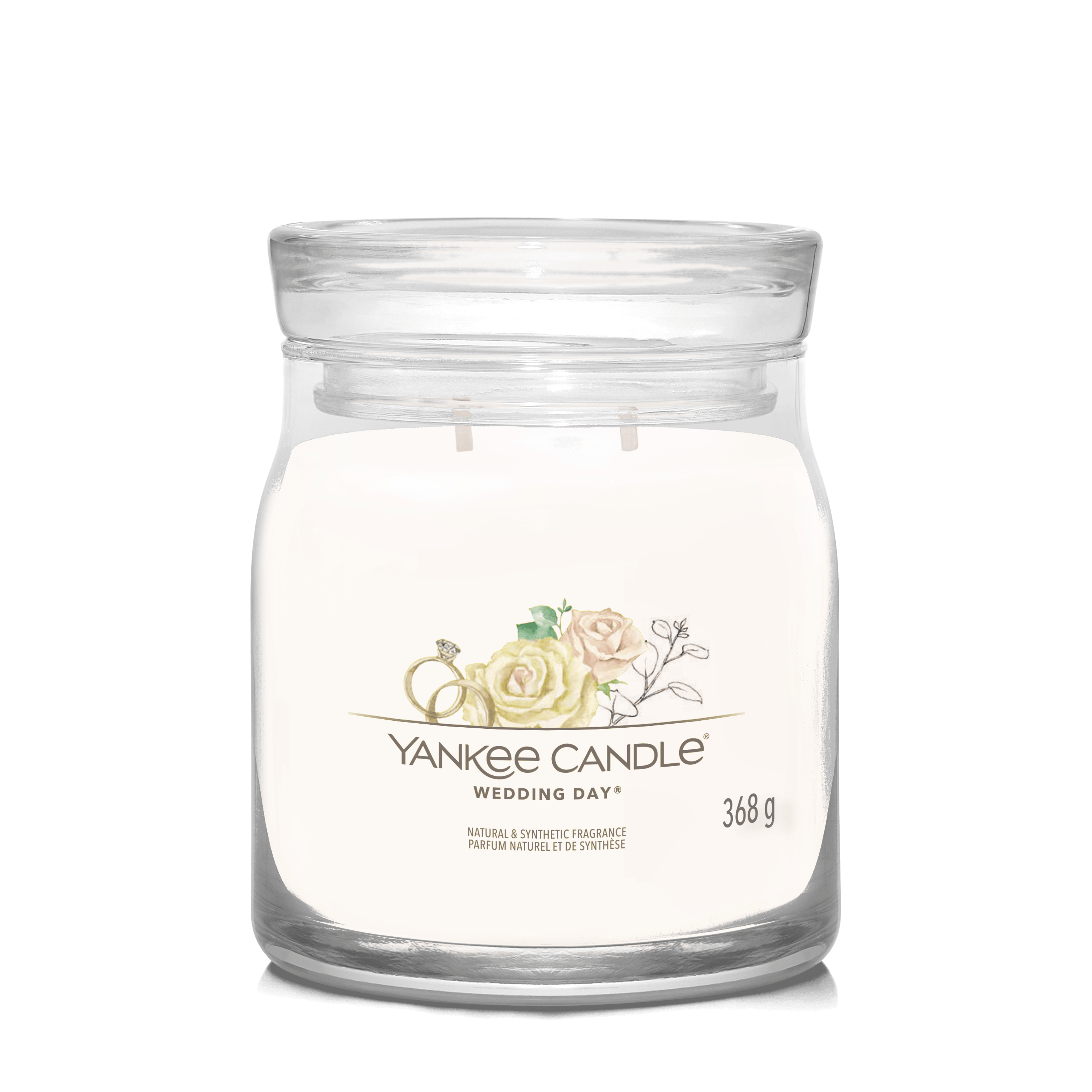 Yankee Candle Signature Medium Candle Wedding Day 368 g - £13.69