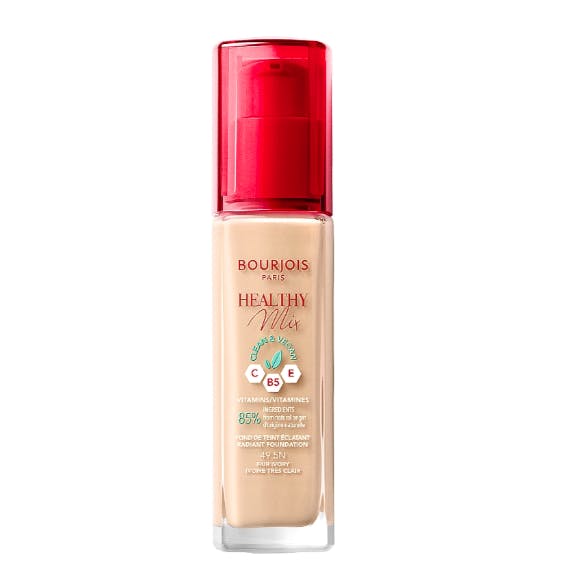 Bourjois Healthy Mix Clean & Vegan Foundation 49.5N Fair Ivory 30 ml ...