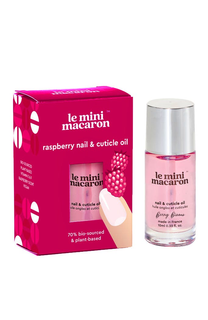 Le mini macaron Nail & Cuticle Oil Berry Bisous 10 ml - 129.95 kr + Fri ...