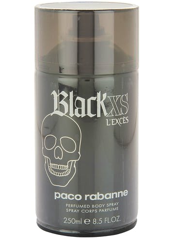 Paco Rabanne Black XS L'Excès Perfumed Body Spray Pour Homme 250 ml ...