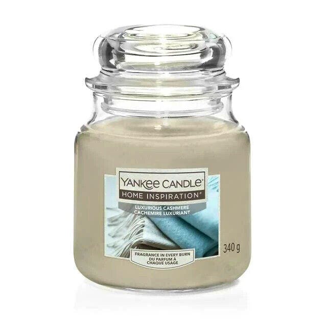 Yankee Candle Home Inspiration Medium Jar Luxurious Cashmere 340 g ...