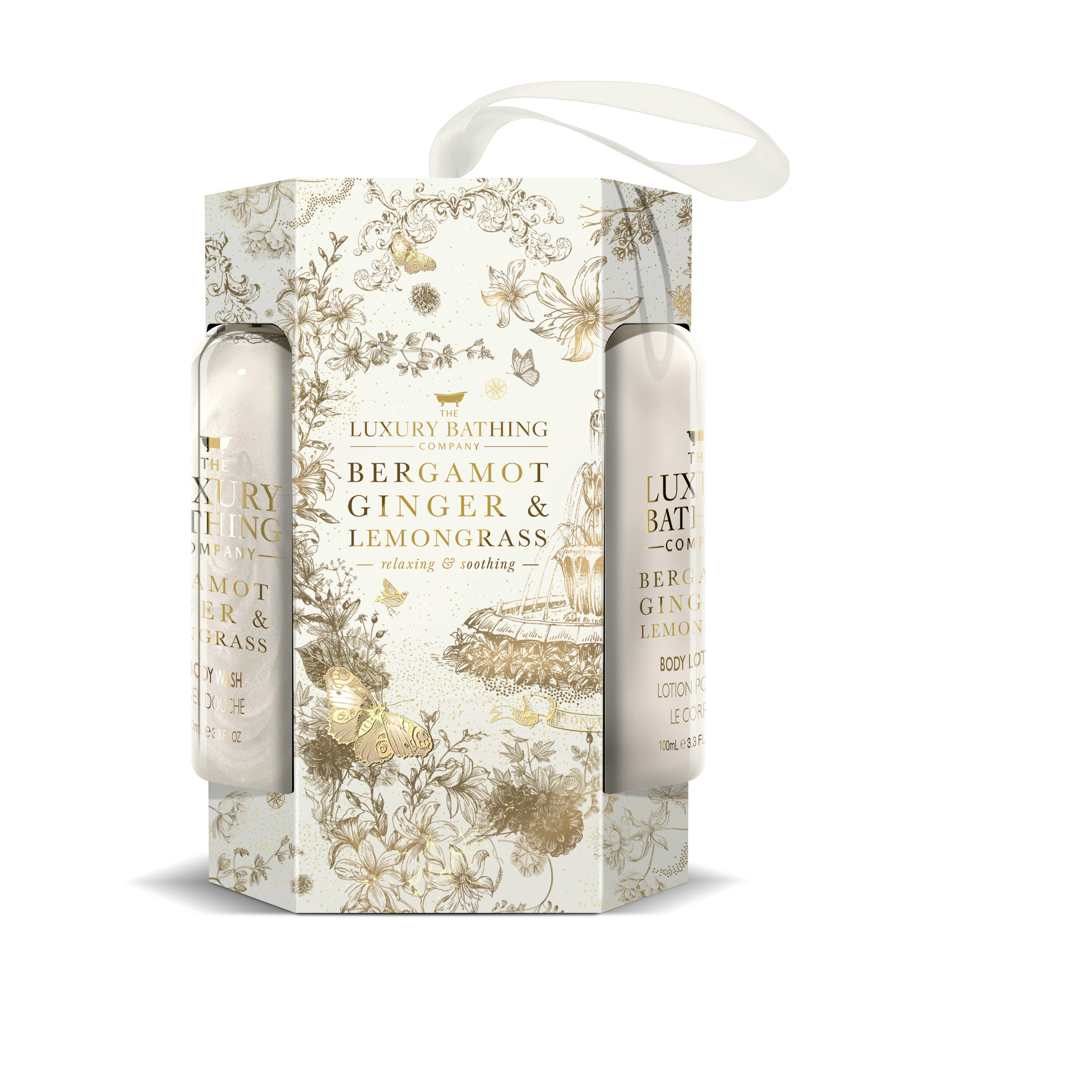 The Luxury Bathing Company Bergamot, Ginger & Lemongrass Body ...