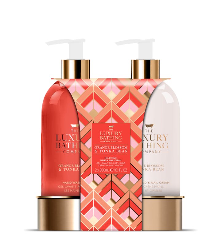 The Luxury Bathing Company Orange Blossom Tonka Bean Delightful Duo 2 The Luxury Bathing Company Orange Blossom Tonka Bean Delightful Duo 2