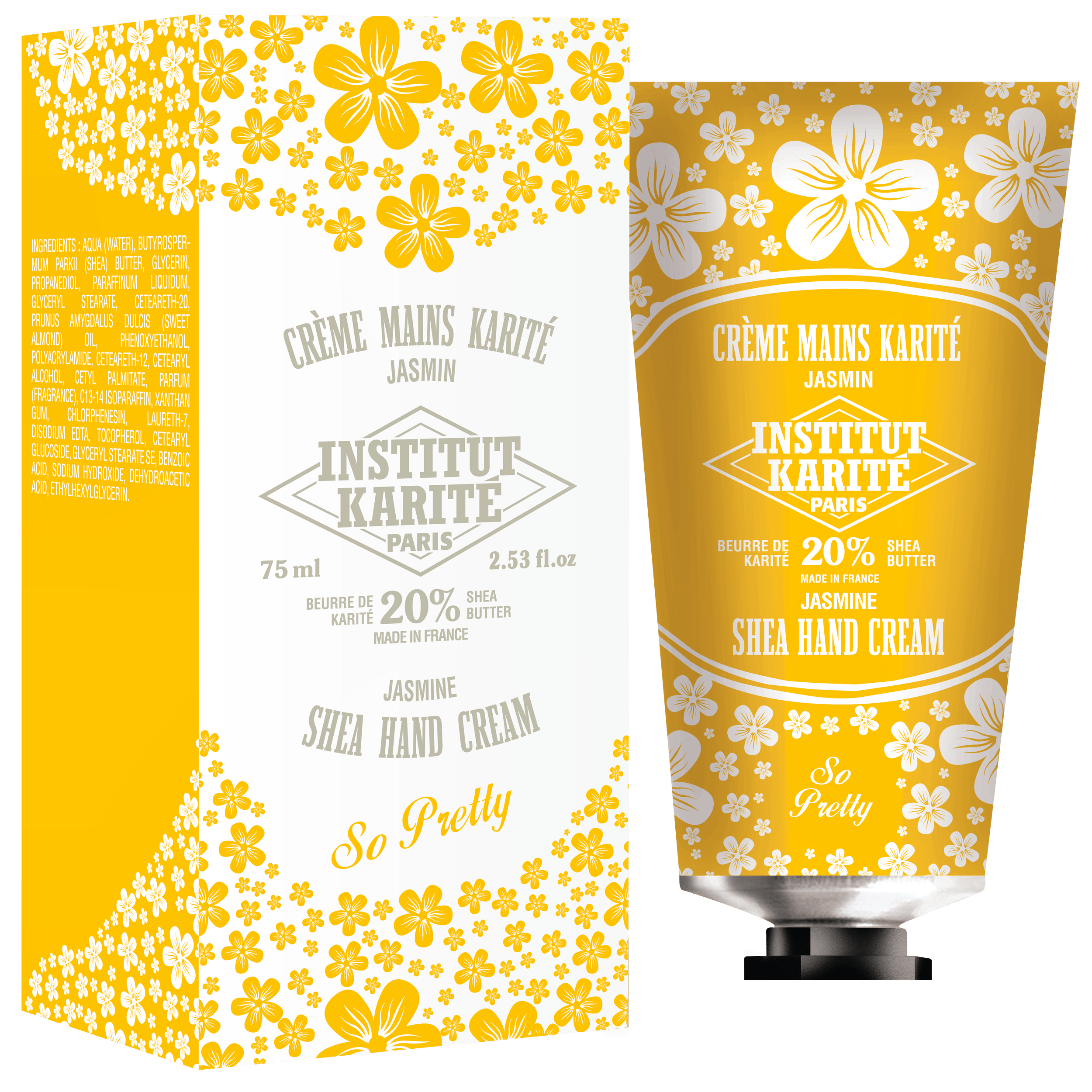 INSTITUT KARITE PARIS Shea Hand Cream So Pretty Jasmine 75 ml - £5.49