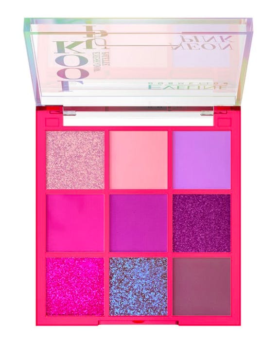 Eveline Eyeshadow Palette of 9 Neon Pink 1 st - 6.59 EUR - luxplus.be