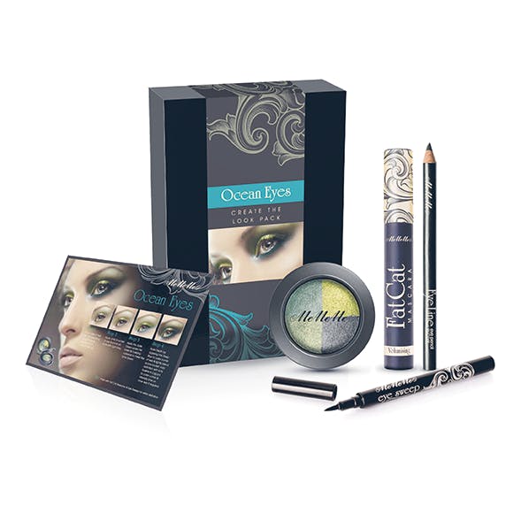 MeMeMe Cosmetics Create The Look Ocean Eyes Set med 4 pcs - £5.99