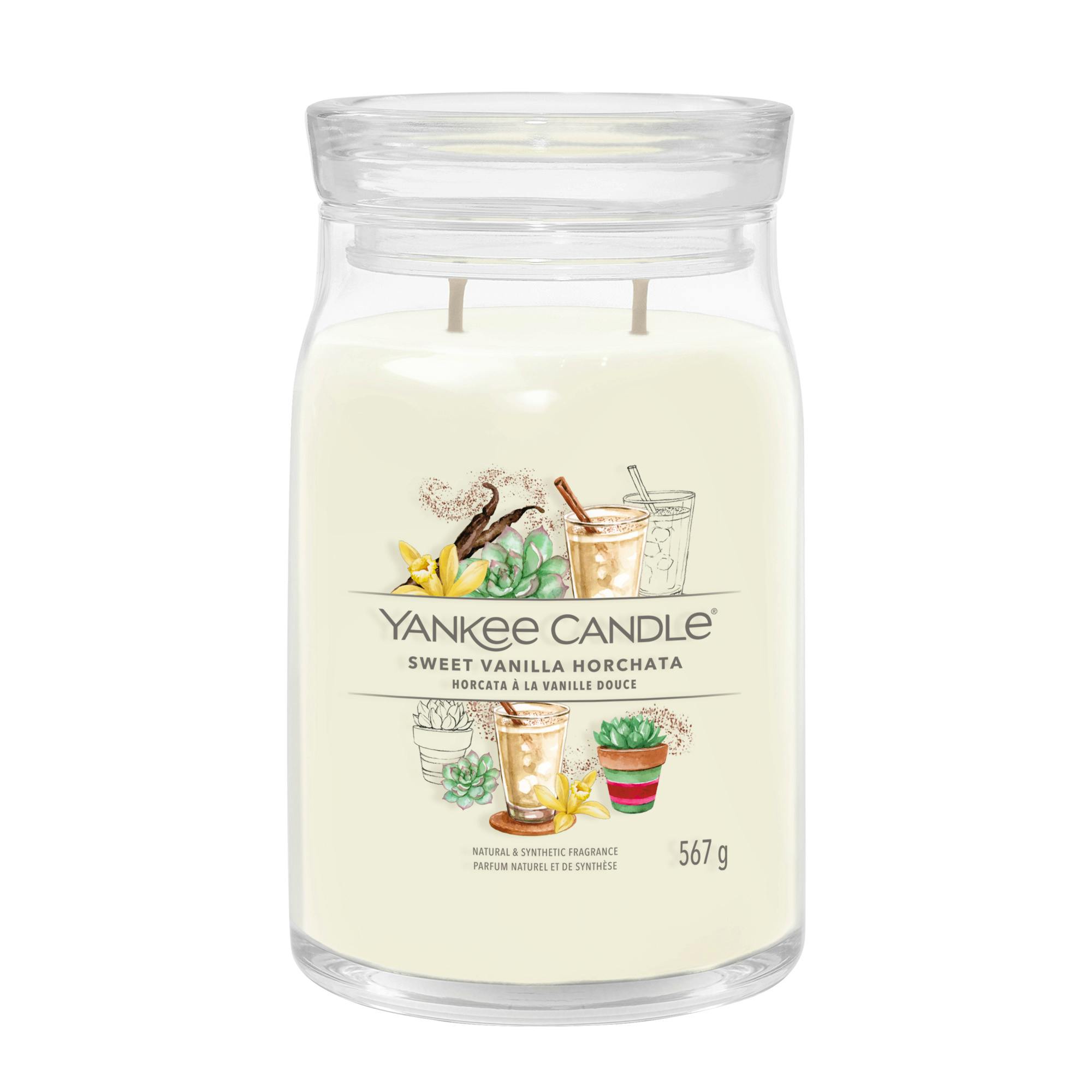 Yankee Candle Signature Large Jar Sweet Vanilla Horchata 567 g - £21.99