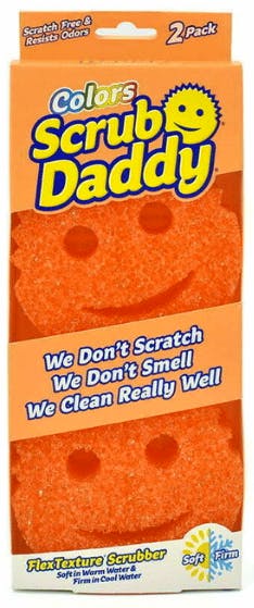 Scrub Daddy Scrub Daddy Orange Twin Pack 2 stk - 60.95 kr + Fri Frakt ...