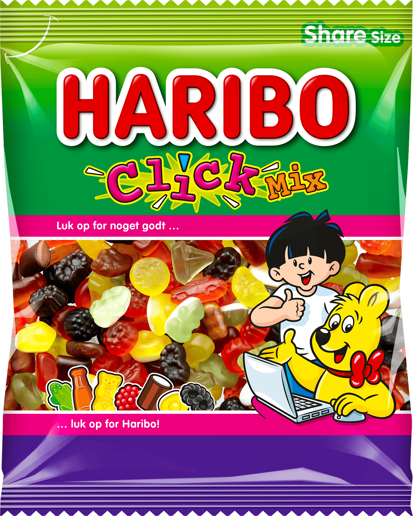 Haribo Click Mix 325 g - 59.95 kr