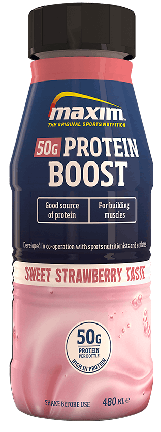Maxim Protein Boost Strawberry 480 ml - 22.95 kr
