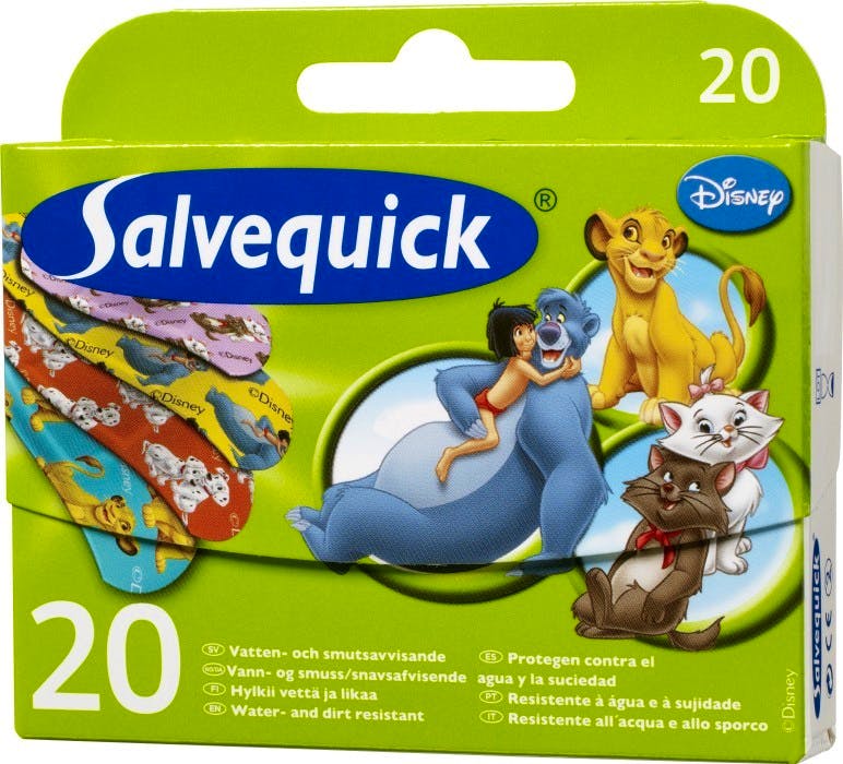 Salvequick Disney Plaster 20 st - 2.59 EUR - luxplus.nl