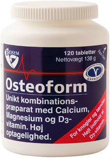 Biosym Osteoform 120 stk - 75.95 kr
