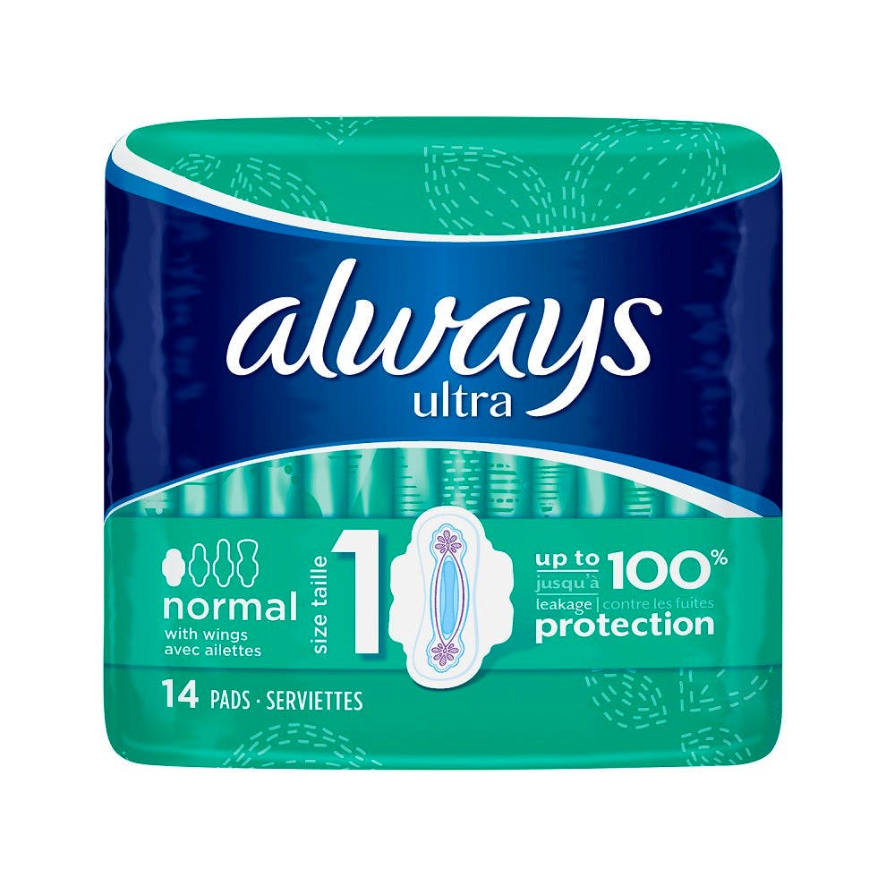 Always Ultra Normal Plus with Wings 14 pcs - £2.25