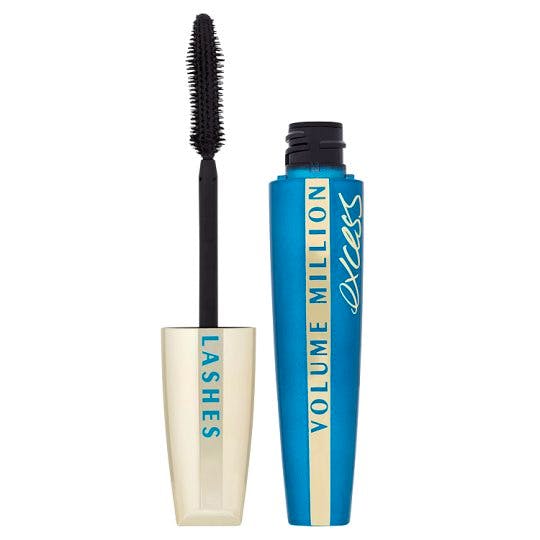 L'Oréal Paris Volume Million Lashes Excess Mascara Black Waterproof 9 ...