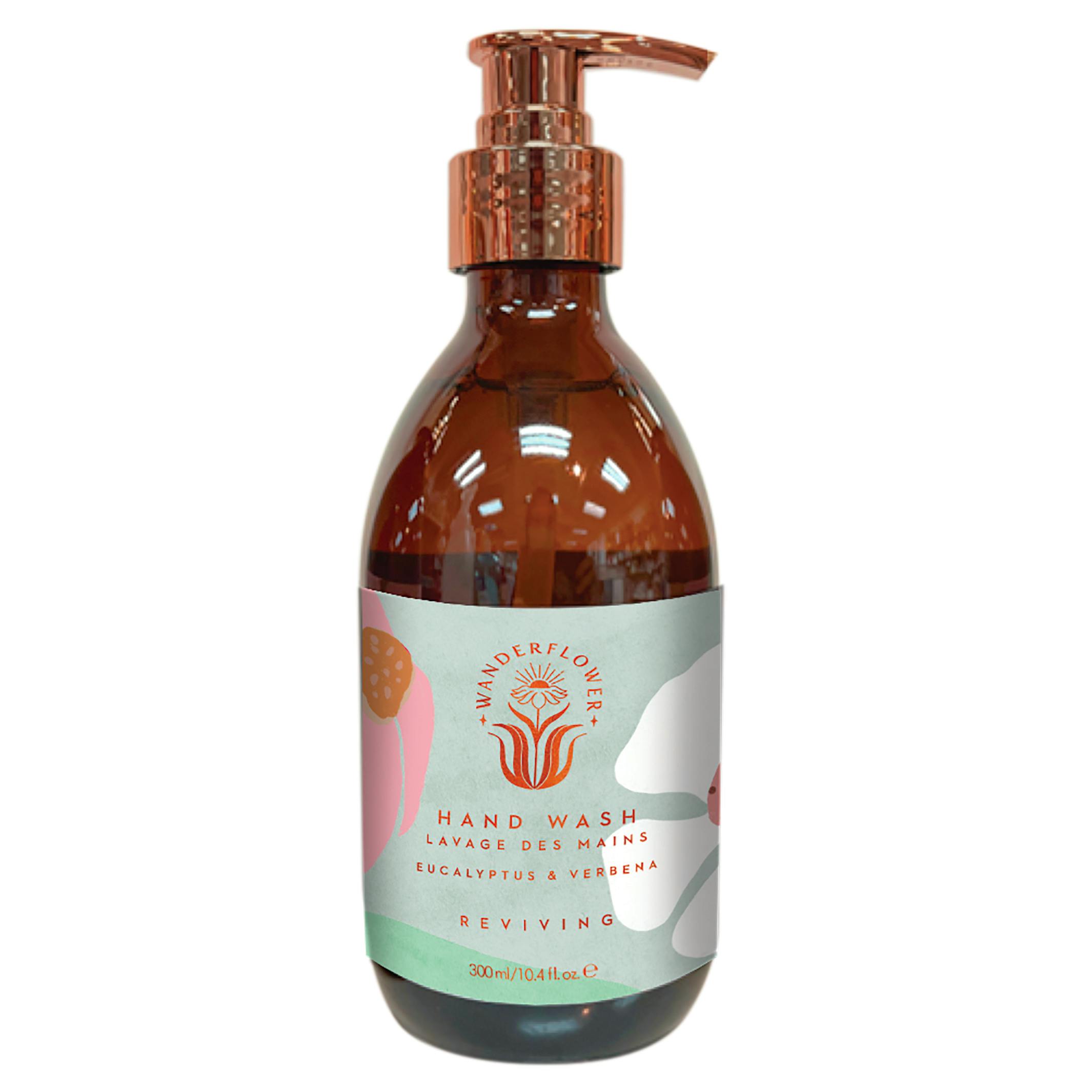 Wanderflower Hand Wash Reviving Eucalyptus & Verbena 300 ml - 64.95 kr