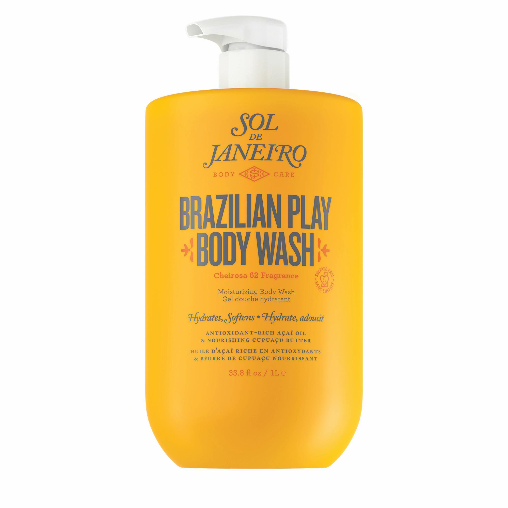 Sol de Janeiro Brazilian 4 Play Moisturizing Shower Cream-Gel 1000 ml - £47.99