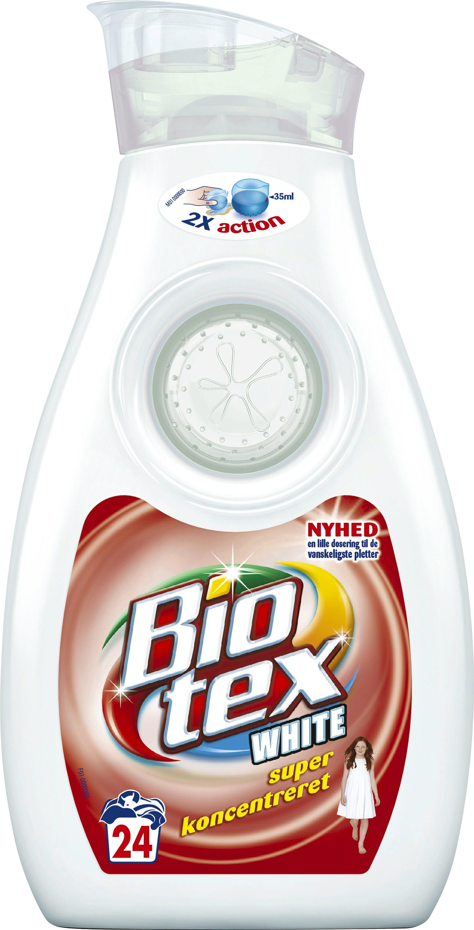 Biotex Super Koncentreret White 840 ml - 39.95 kr