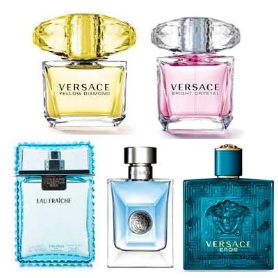 Versace Miniature Collection For Him & Her 5 x 5 ml - £28.99
