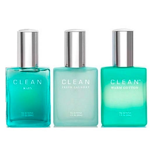 Clean Classic Warm Cotton & Fresh Laundry & Rain 3 x 30 ml - 39.99 EUR ...
