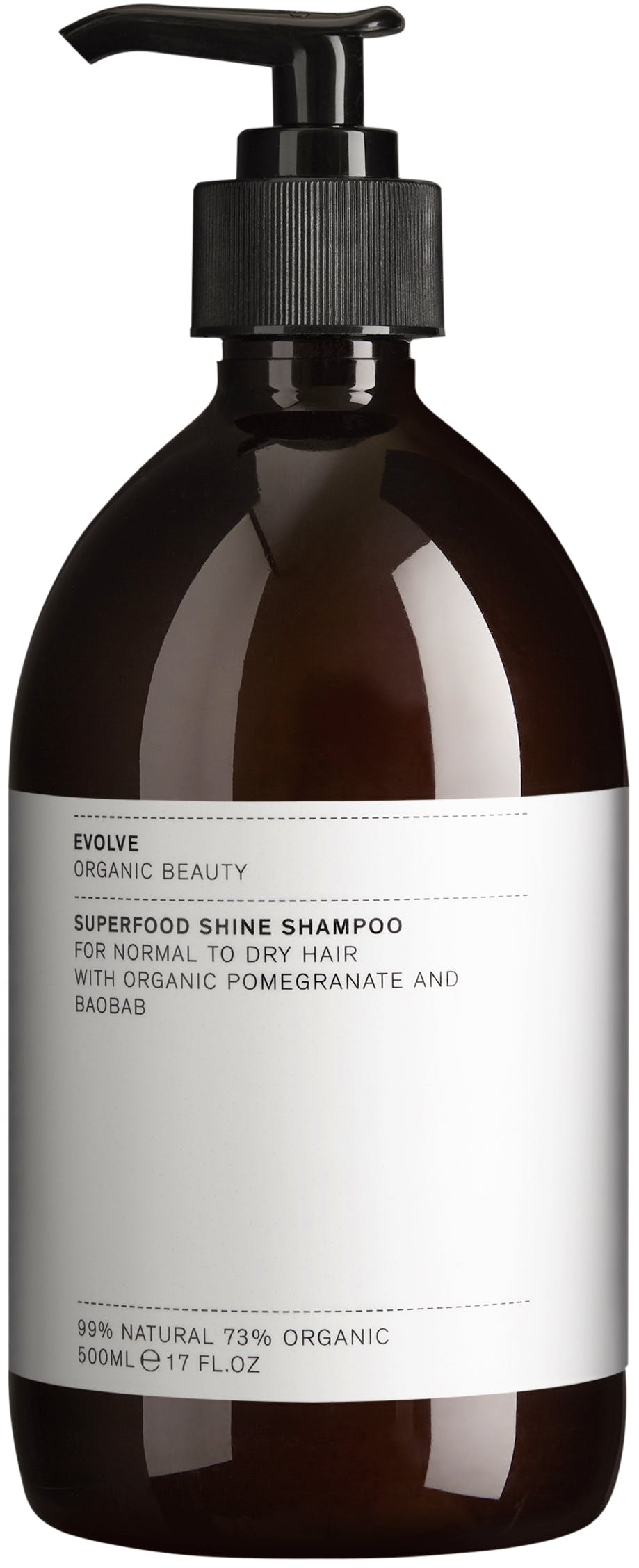 Evolve Organic Beauty Superfood Shine Shampoo 500 ml - 153.95 kr