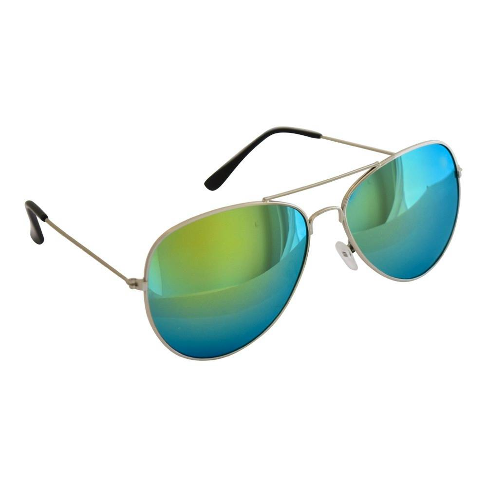 Pilot Solbriller med Sølv Stel og Sort Ørehank 1 stk - 69.95 kr