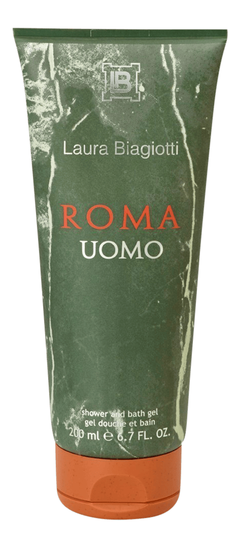 Laura Biagiotti Roma Uomo Showergel 200 ml - 7.99 EUR - luxplus.nl