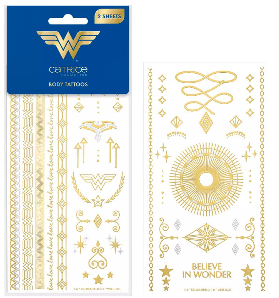 Catrice Wonder Woman Body Tattoos 2 stk - 24.95 kr