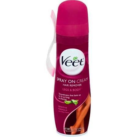 Veet Spray On Cream Hair Remover Sensitive 150 ml - £2.99