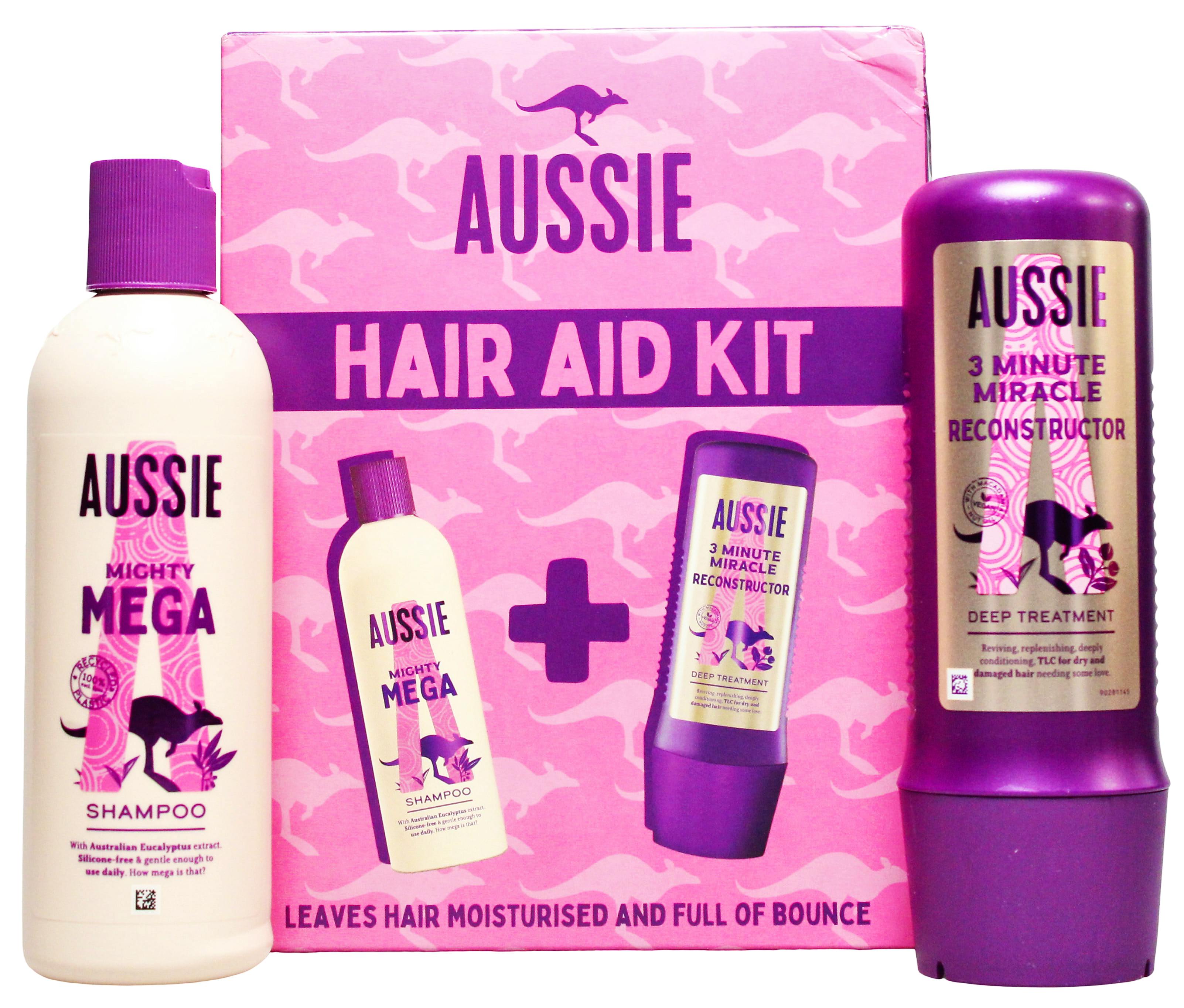 Aussie Hair Aid Kit Gift Set 250 ml + 225 ml - 139.95 kr + Fri Frakt og ...