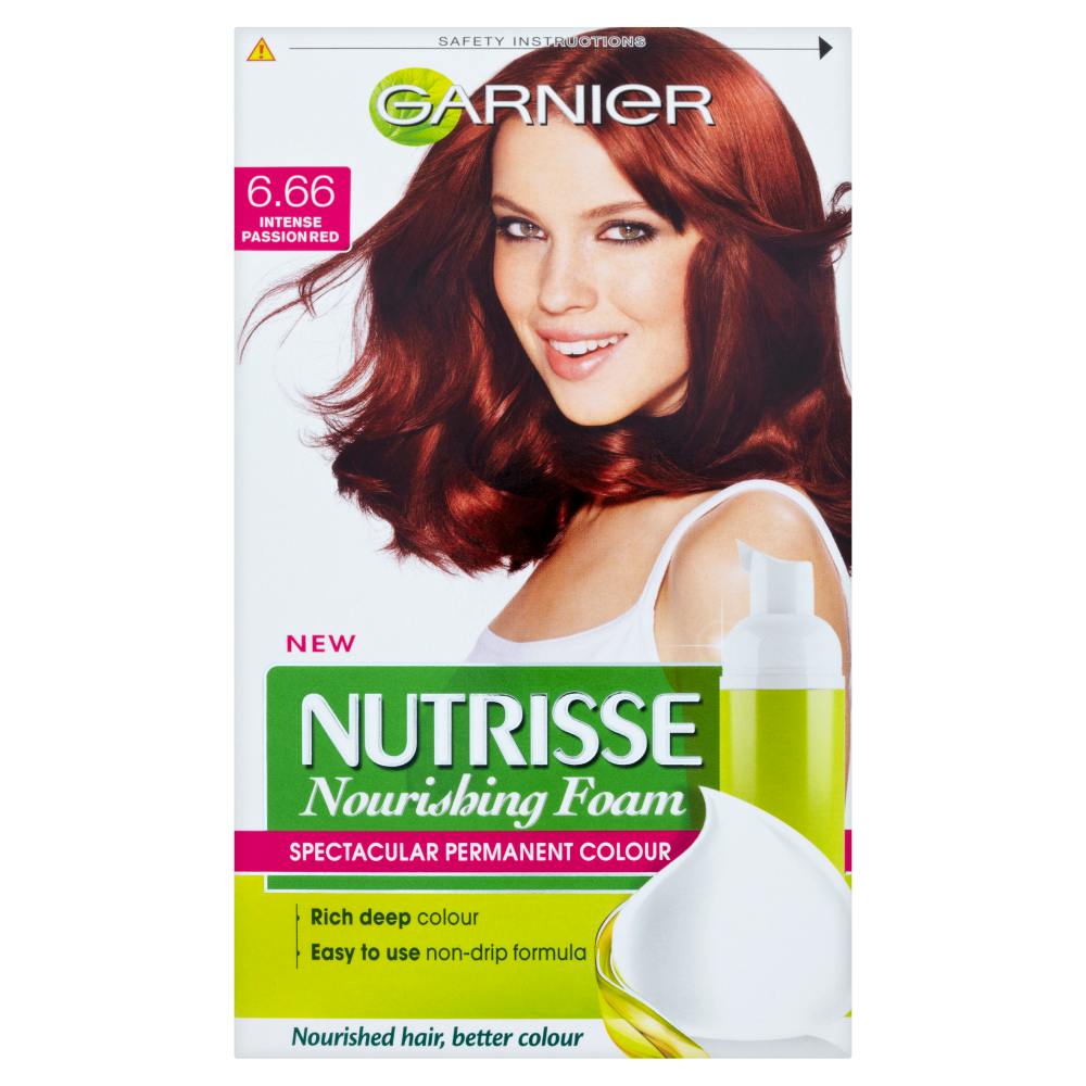 Garnier Nutrisse Foam 6.66 Intense Passion Red 1 pcs - £1.89
