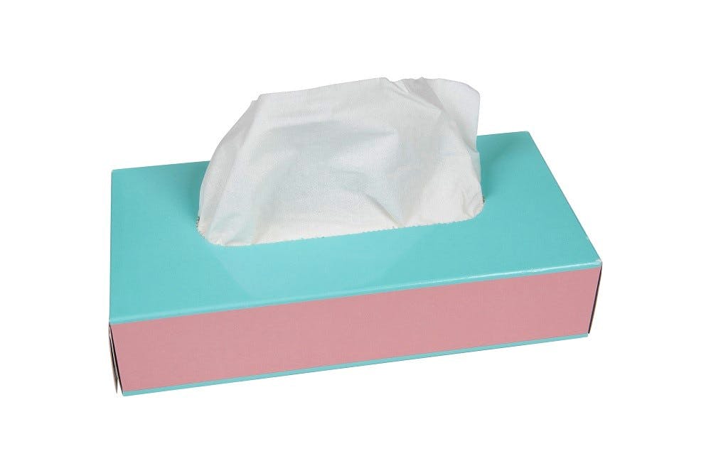 Basics Tissues Blue Box 100 st - 16.95 kr