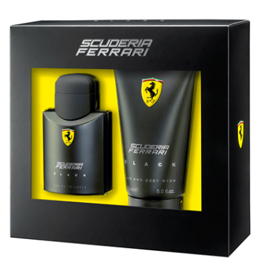 Ferrari Black Scuderia EDT + Hair & Body Wash 75 ml + 150 ml - £11.99