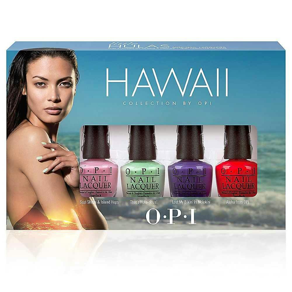 OPI Hawaii Mini Nail Polish Collection 4 x 3.75 ml - £7.79