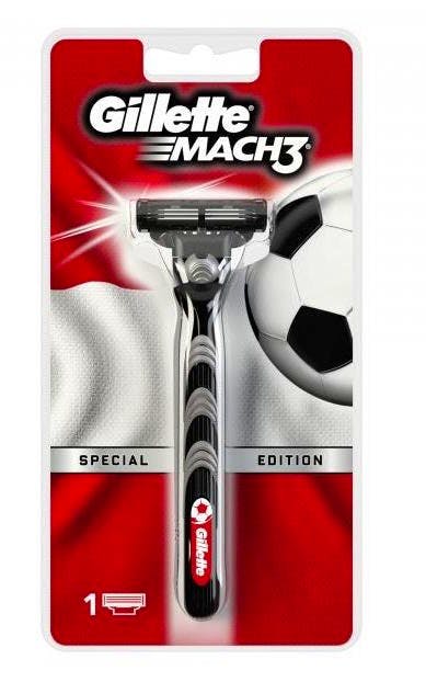 Gillette Mach3 Razor Special Edition 1 st + 1 blade - 4.59 EUR - luxplus.nl