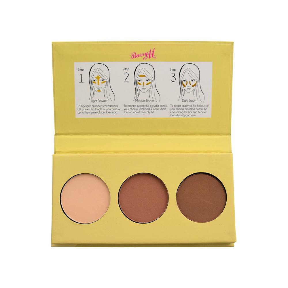 Barry M. Chisel Cheeks Contour Kit 01 Light Medium 7,5 g - 5.59 EUR ...