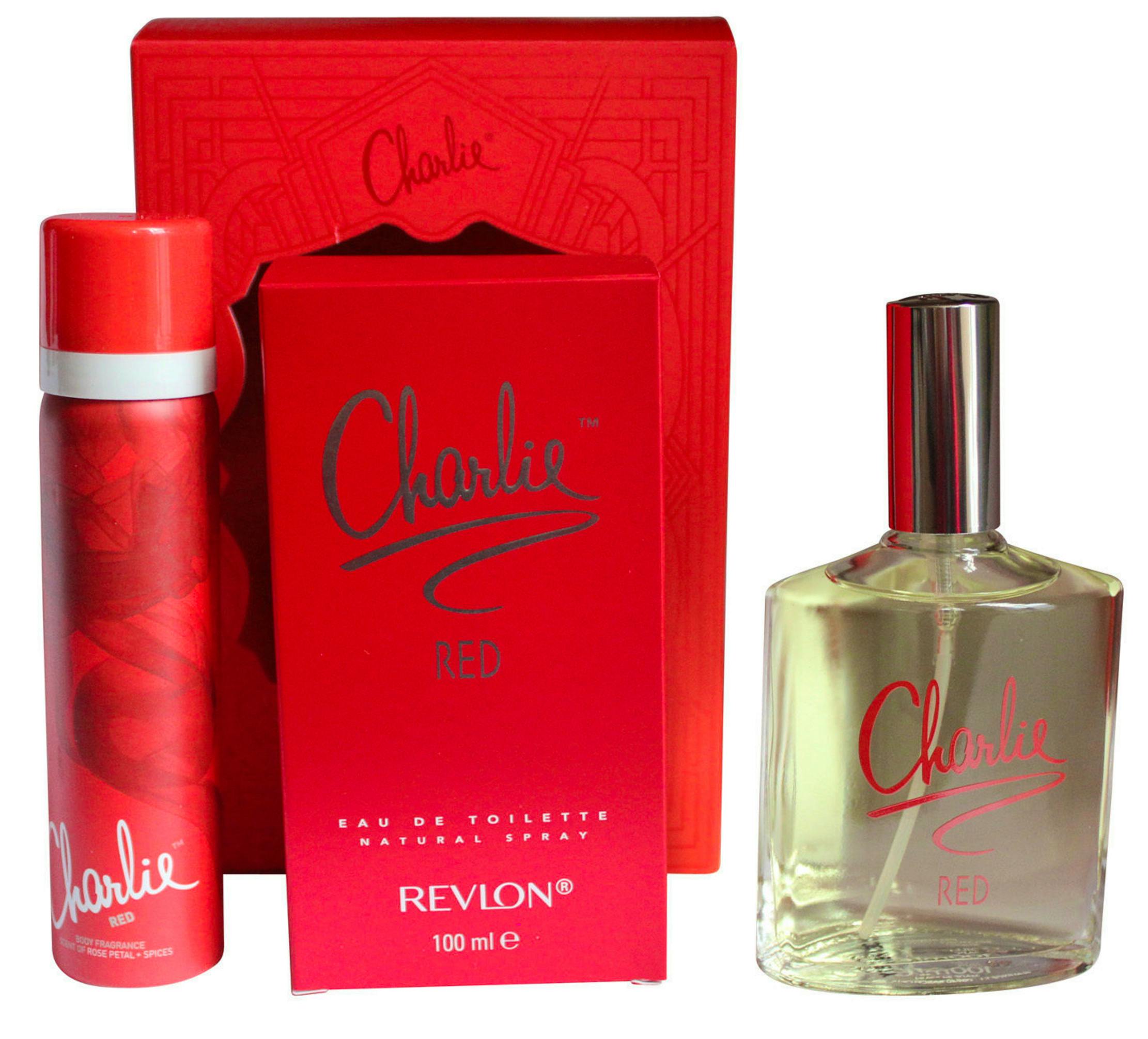 Revlon Charlie Red EDT & Body Spray 100 ml + 75 ml - £5.99
