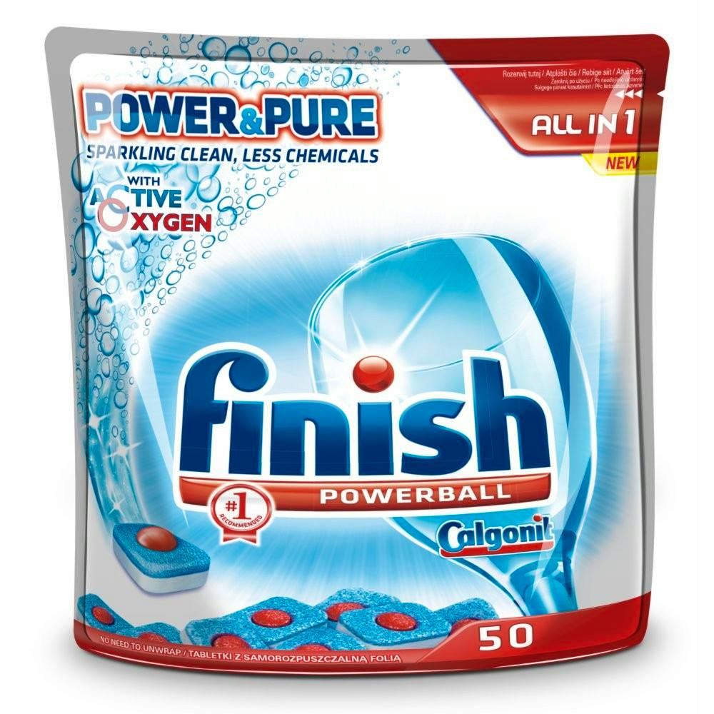 Finish Powerball Power & Pure All In One 50 stk - 59.95 kr