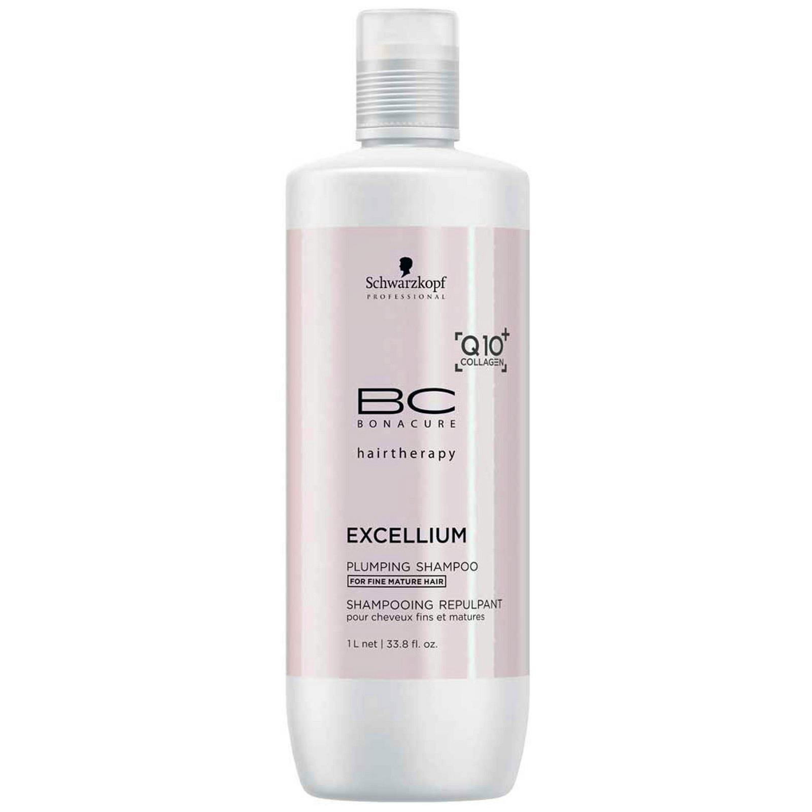 Schwarzkopf Bonacure Excellium Plumping Shampoo 1000 ml - 199.95 kr ...