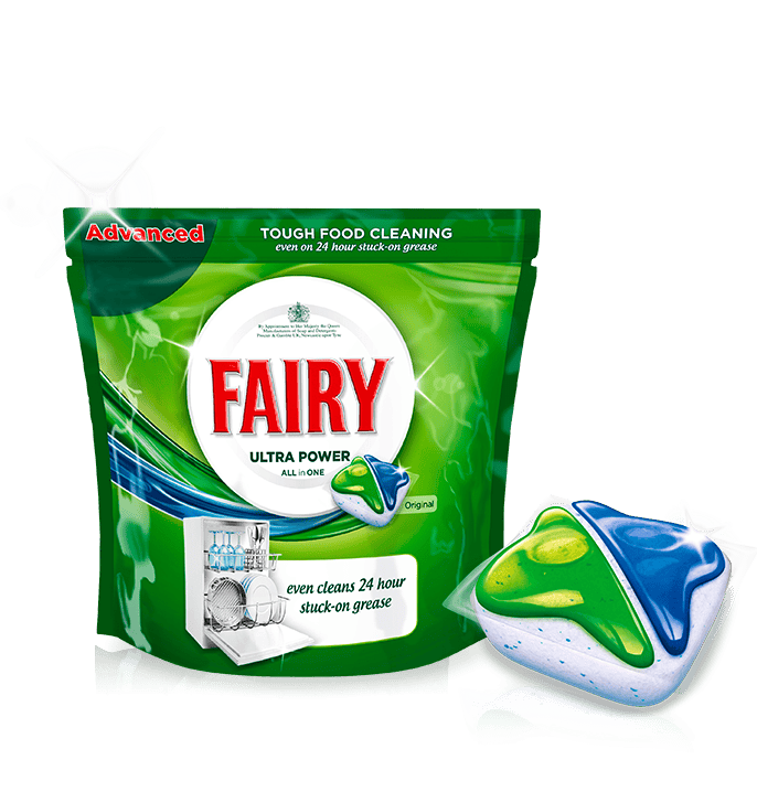 Fairy Dishwasher Tabs Ultrapower 10 stk - 15.95 kr