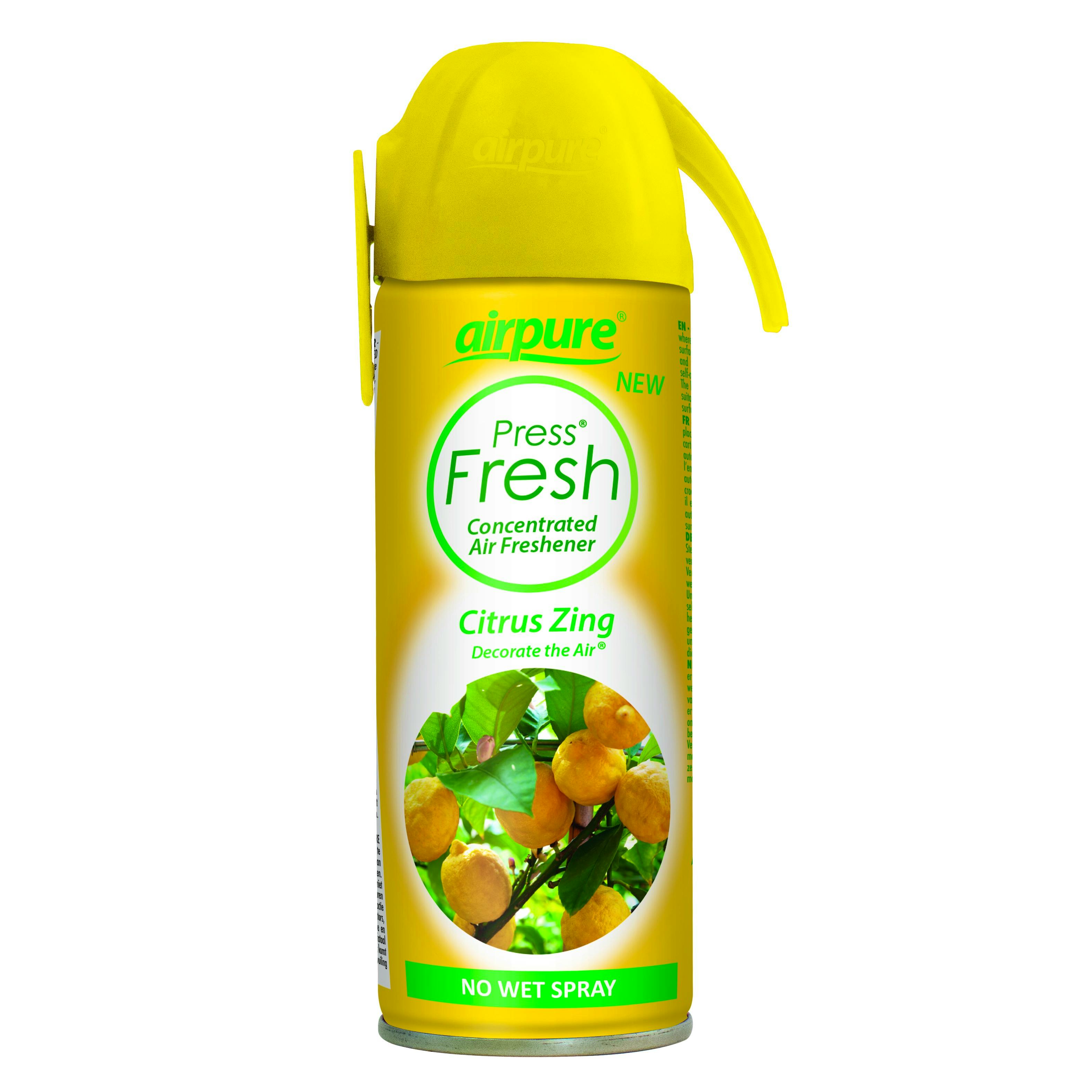 Airpure Press Fresh Citrus 180 ml - £1.45