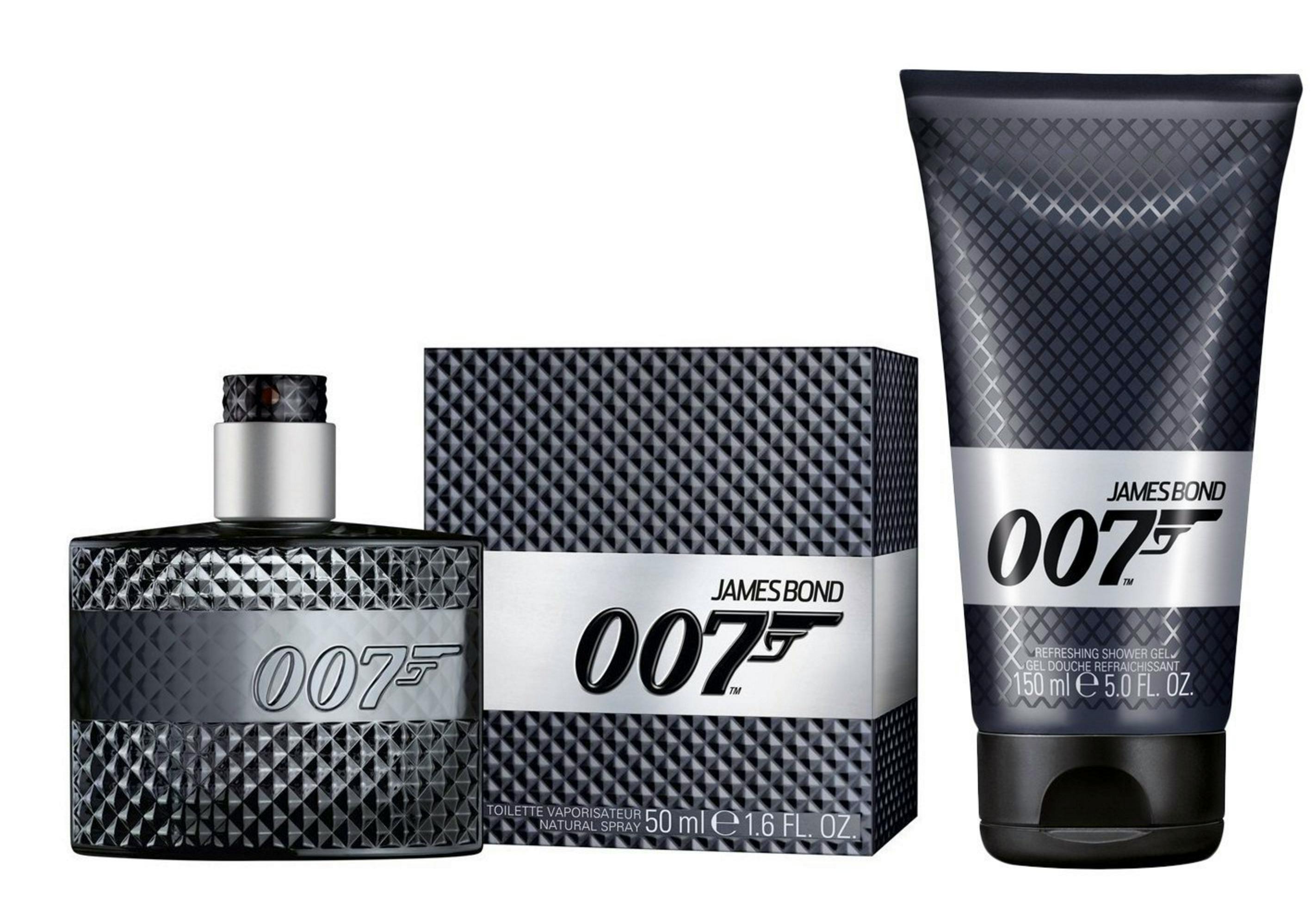James Bond 007 EDT & Showergel 50 ml + 150 ml - 14.99 EUR - luxplus.nl