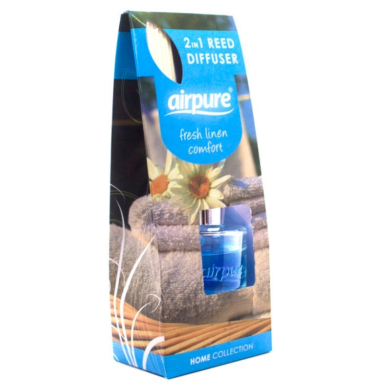 Airpure Reed Diffuser Home Collection Fresh Linen Comfort 30 ml - £1.85