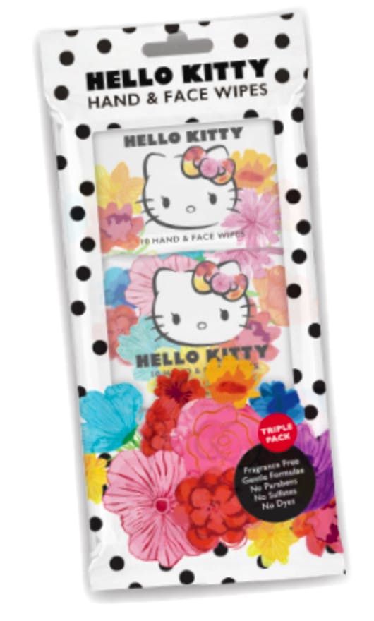 Hello Kitty Hand & Face Wipes 3 x 10 stk 3 x 10 stk - 24.95 kr + Fri ...