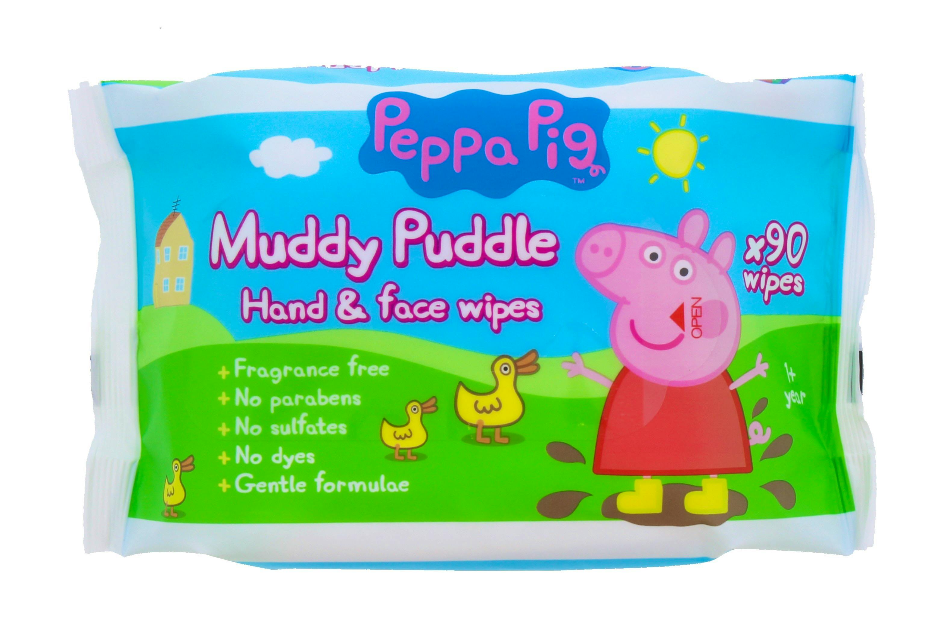 Peppa Pig Hand & Body Wipes 90 kpl – 1.95