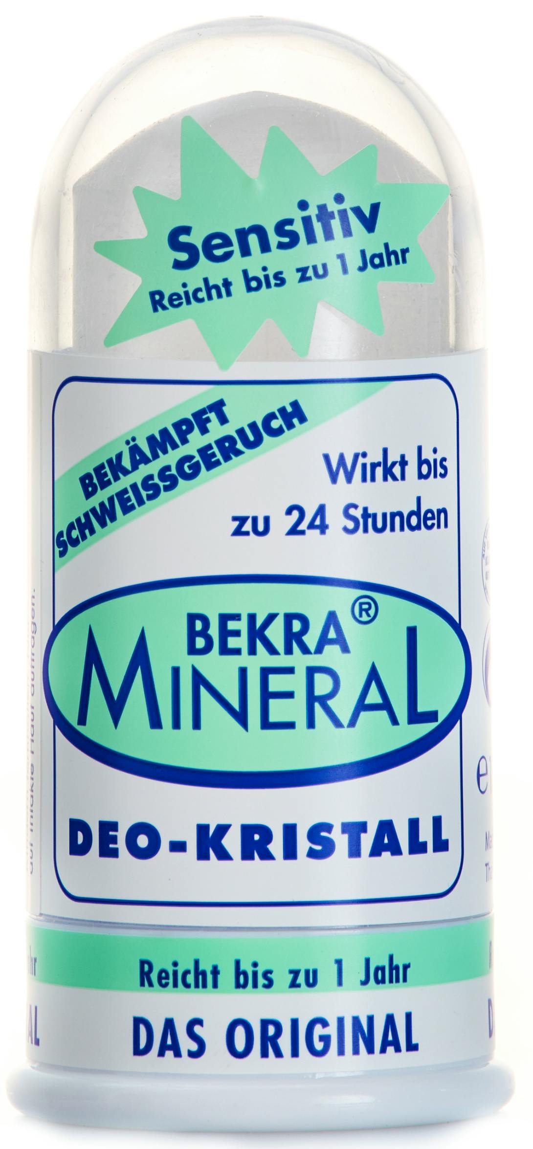 Bekra Mineral Deo Roll-On Crystal Sensitive With Aloe Vera 100 g - 29.95 kr