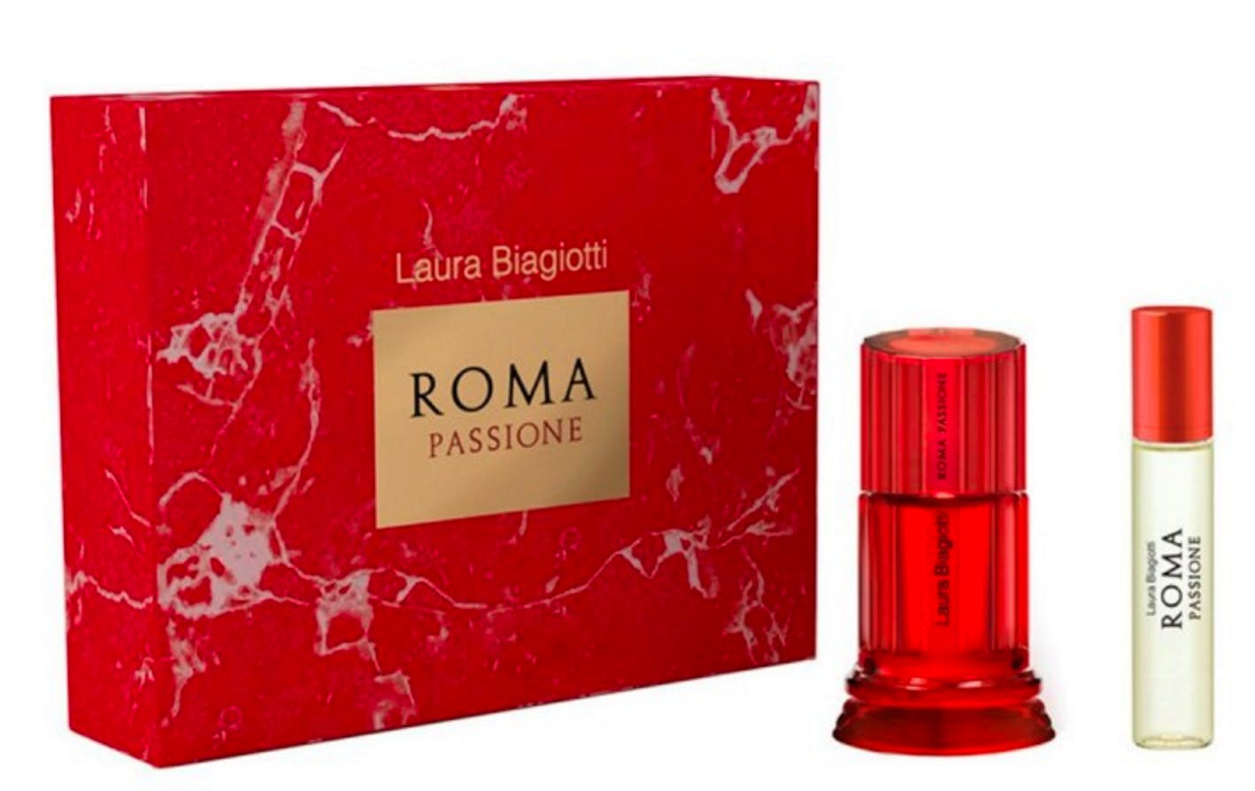 Laura Biagiotti Roma Passione Woman EDT Set 50 ml + 15 ml - 37.99 EUR ...