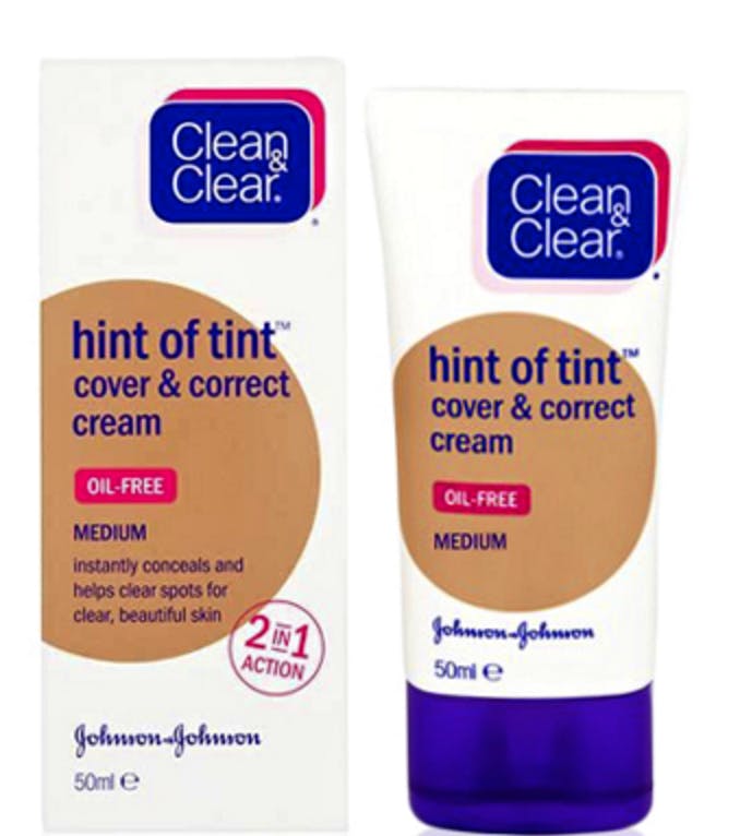 Clean & Clear Hint Of Tint Cover & Correct Cream Medium 50 ml - 34.95 ...